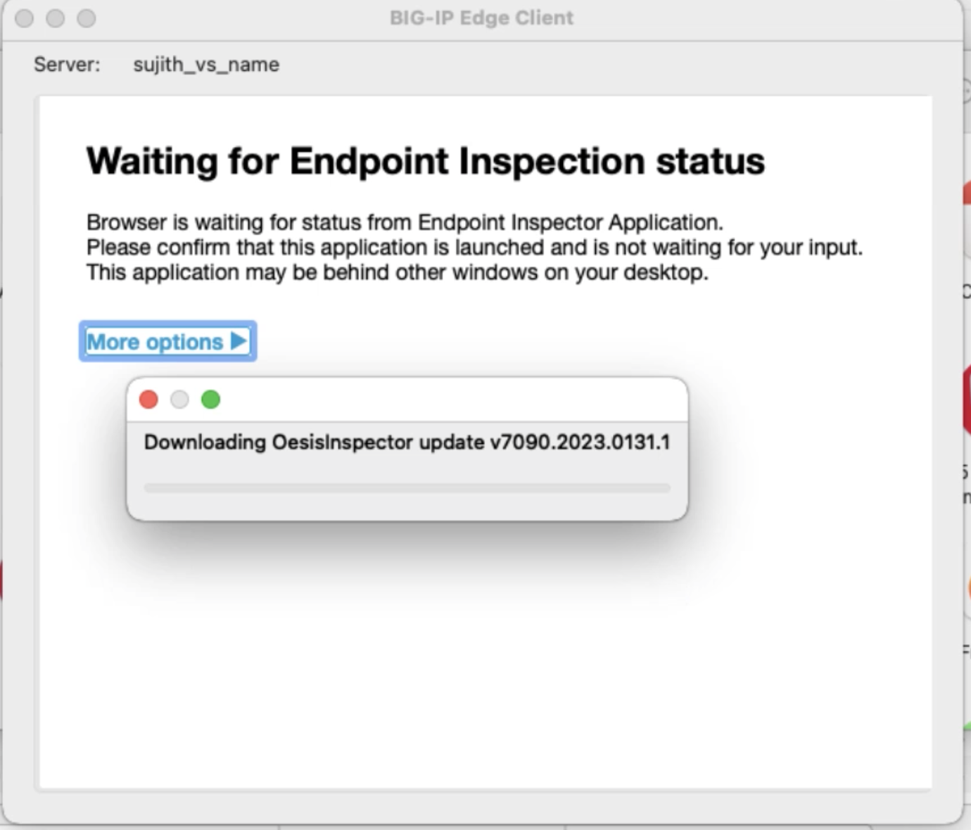 MacOS Edge Client- Mid 2023 Change of Behaviour