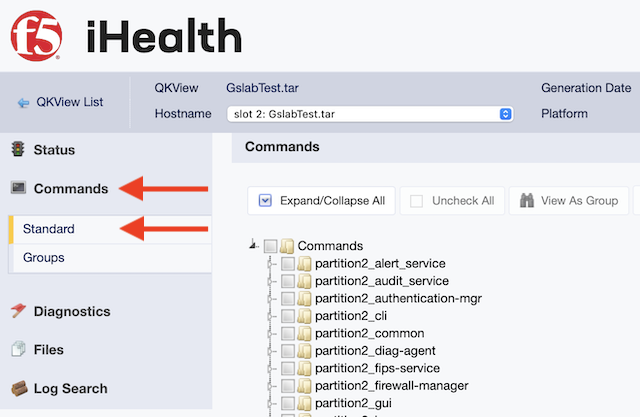 Finding the transceiver module serial number for VELOS or F5 rSeries device