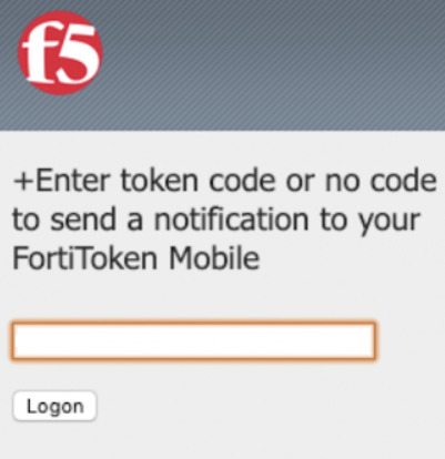 Change text in the token window - Fortinet authenticator