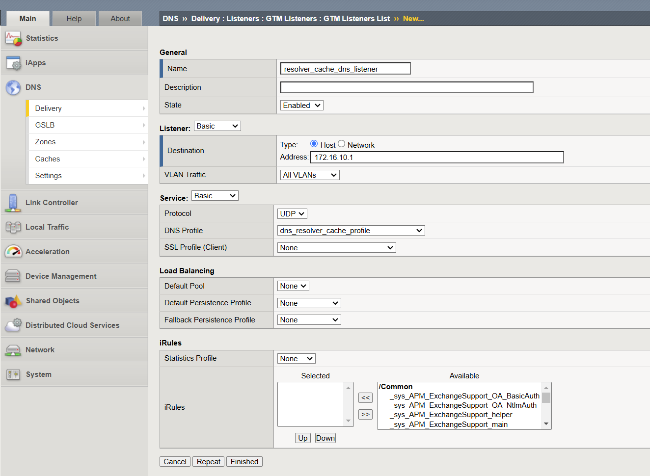 How to create DNS Caching (Resolver or Validating Resolver).