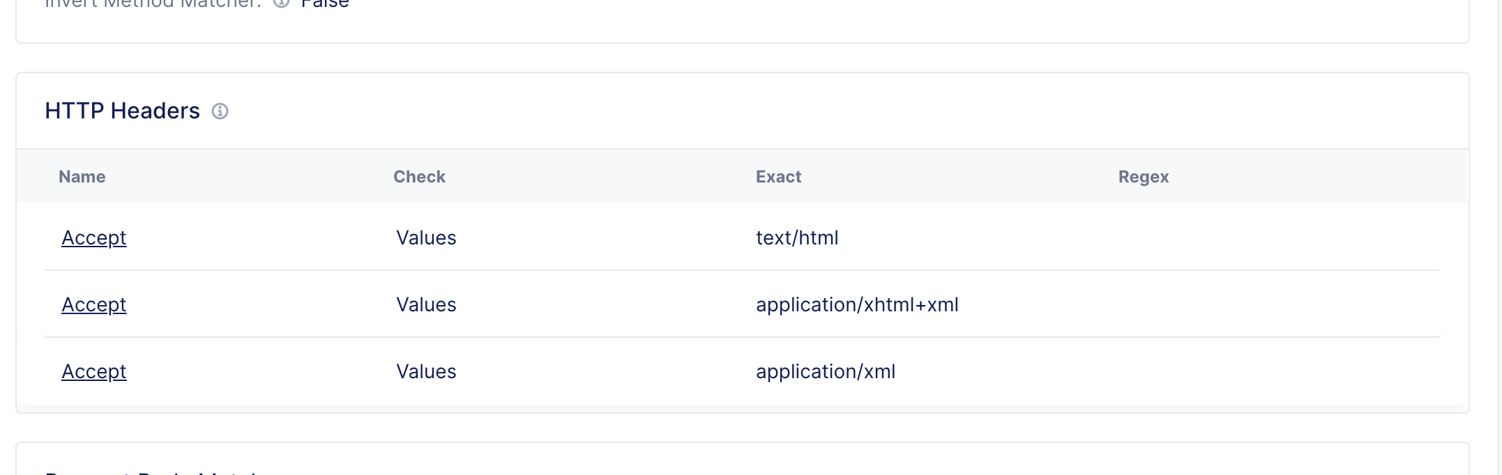 What is the Header Matching AND and OR Logic in Service Policy?
