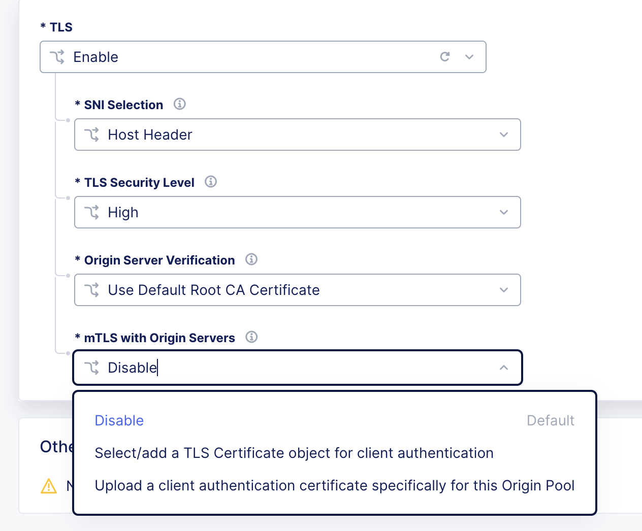 How do I configure mTLS?