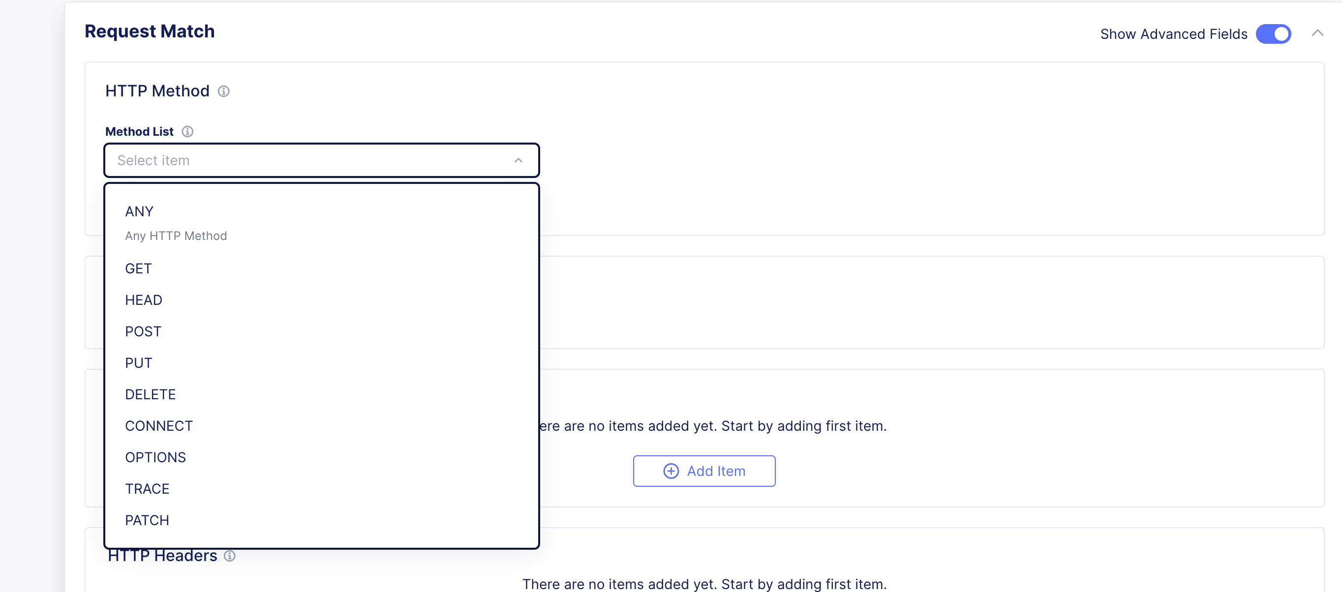 How to block HTTP request methods