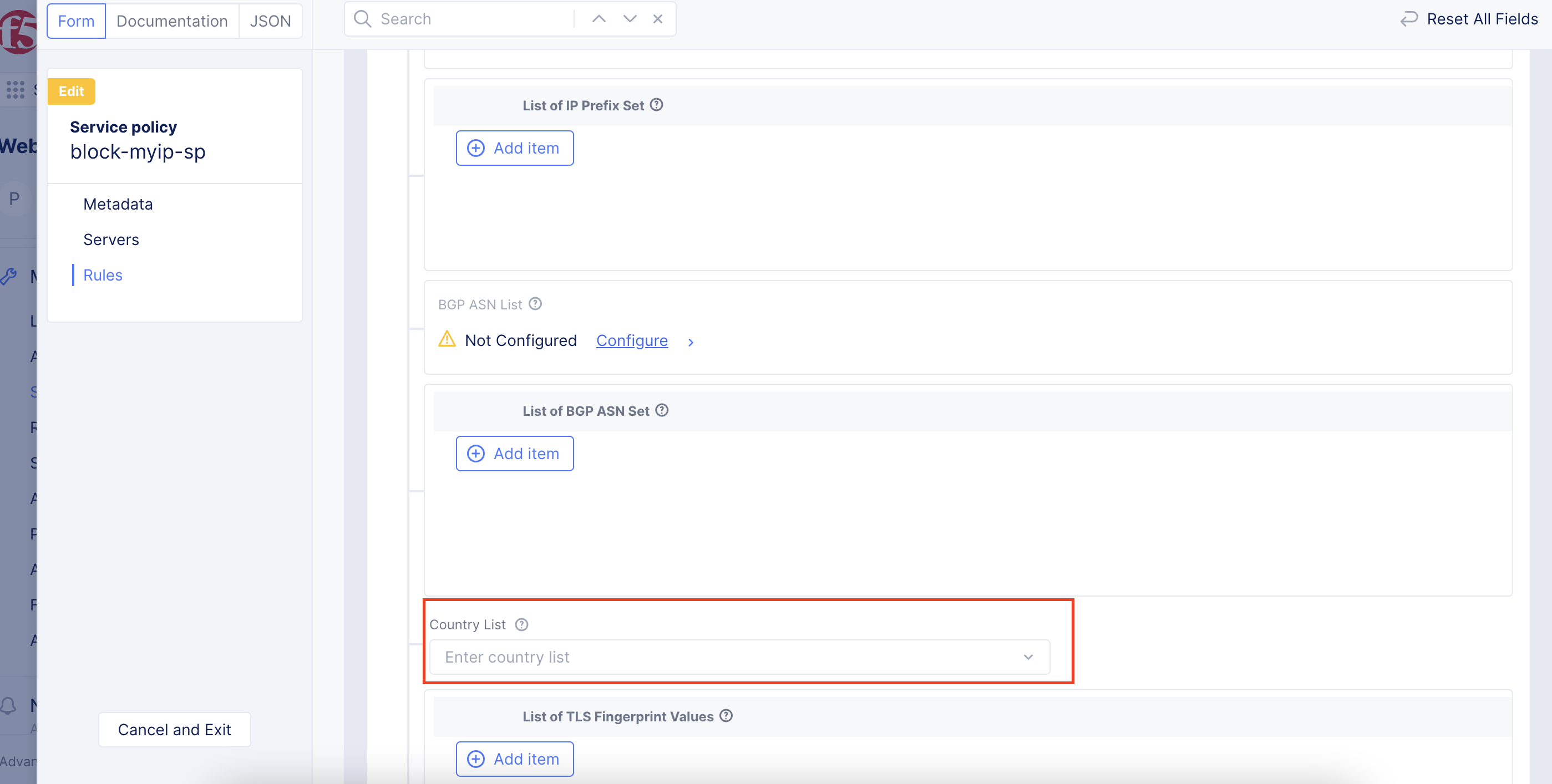 How to block by IP or Geolocation