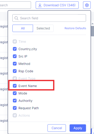How do I see the details of a CSRF policy violation?