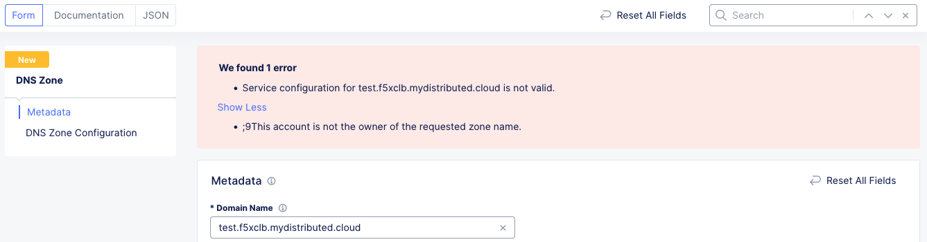 Why am I getting the "This account is not the owner of the requested ...