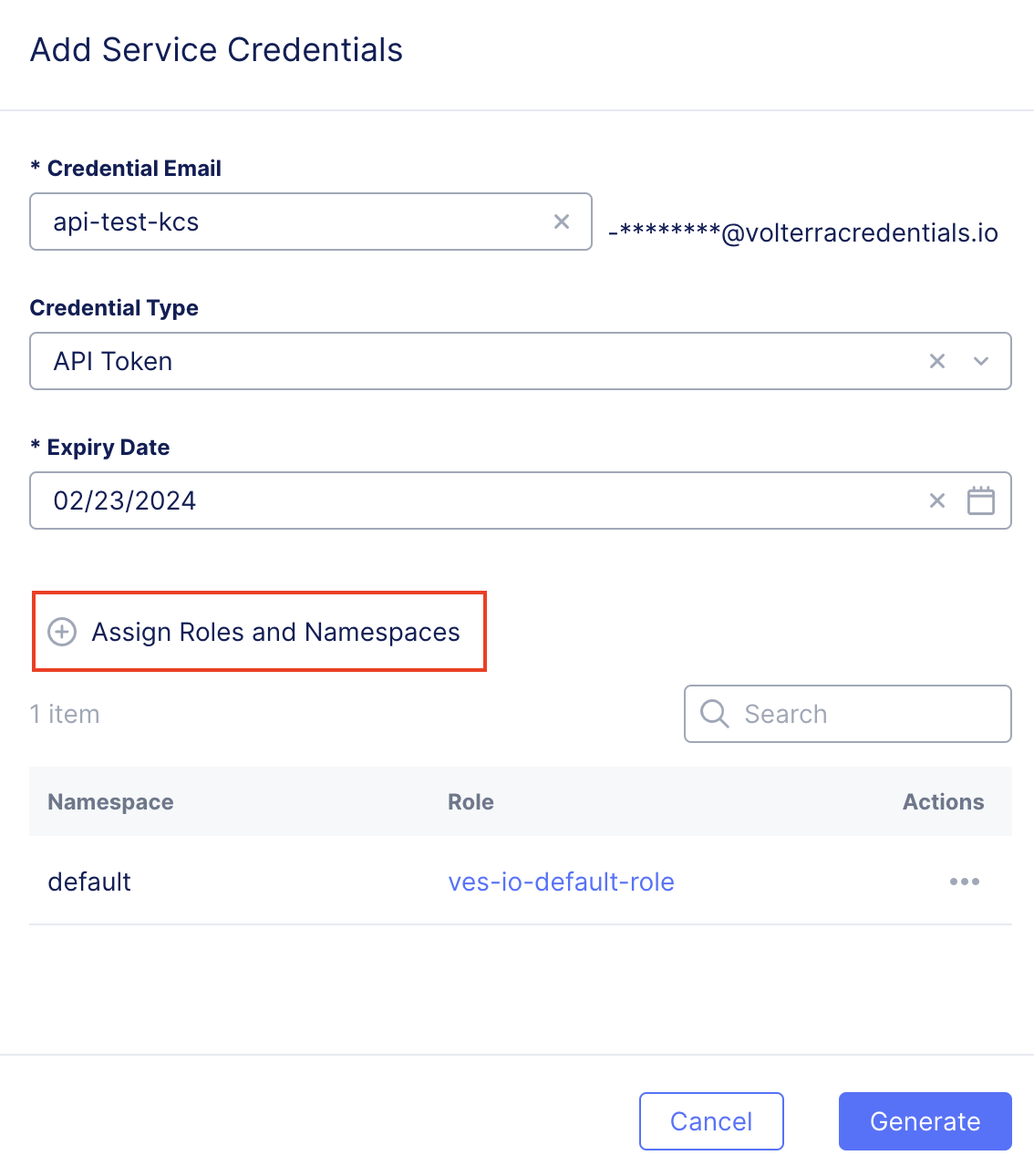 How to generate API Token for Distributed Cloud