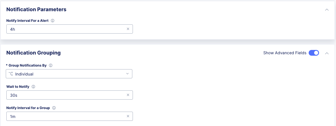 How do I configure alerts frequency