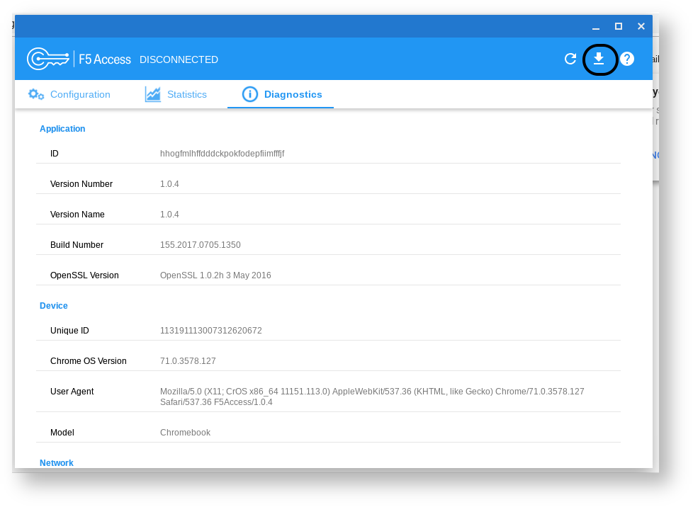 Gathering F5 VPN client logs